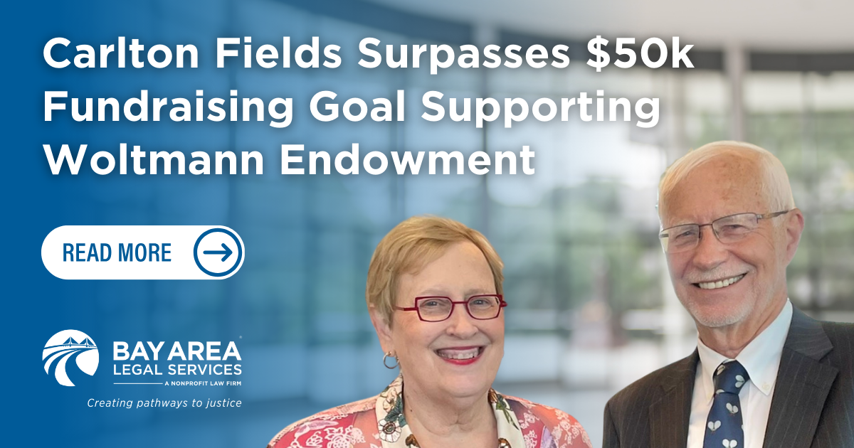 Carlton Fields Surpasses $50k Fundraising Goal Supporting Bay Area Legal's Woltmann Endowment ...